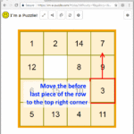 How to solve ANY slide puzzle regardless of its size – Kaplof