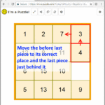 How to solve ANY slide puzzle regardless of its size – Kaplof